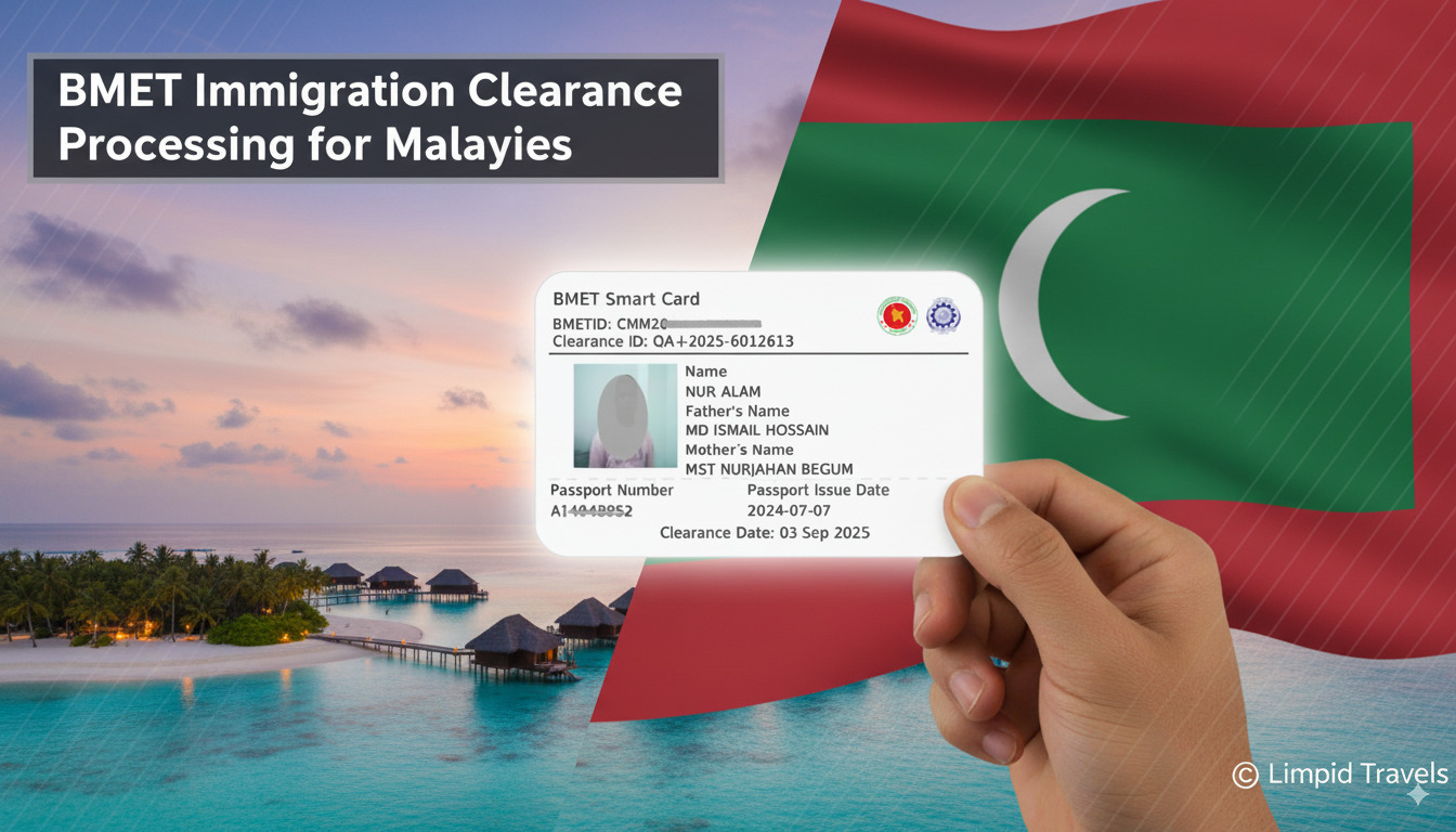BMET Immigration Clearance Processing for Maldives - Limpid Travels